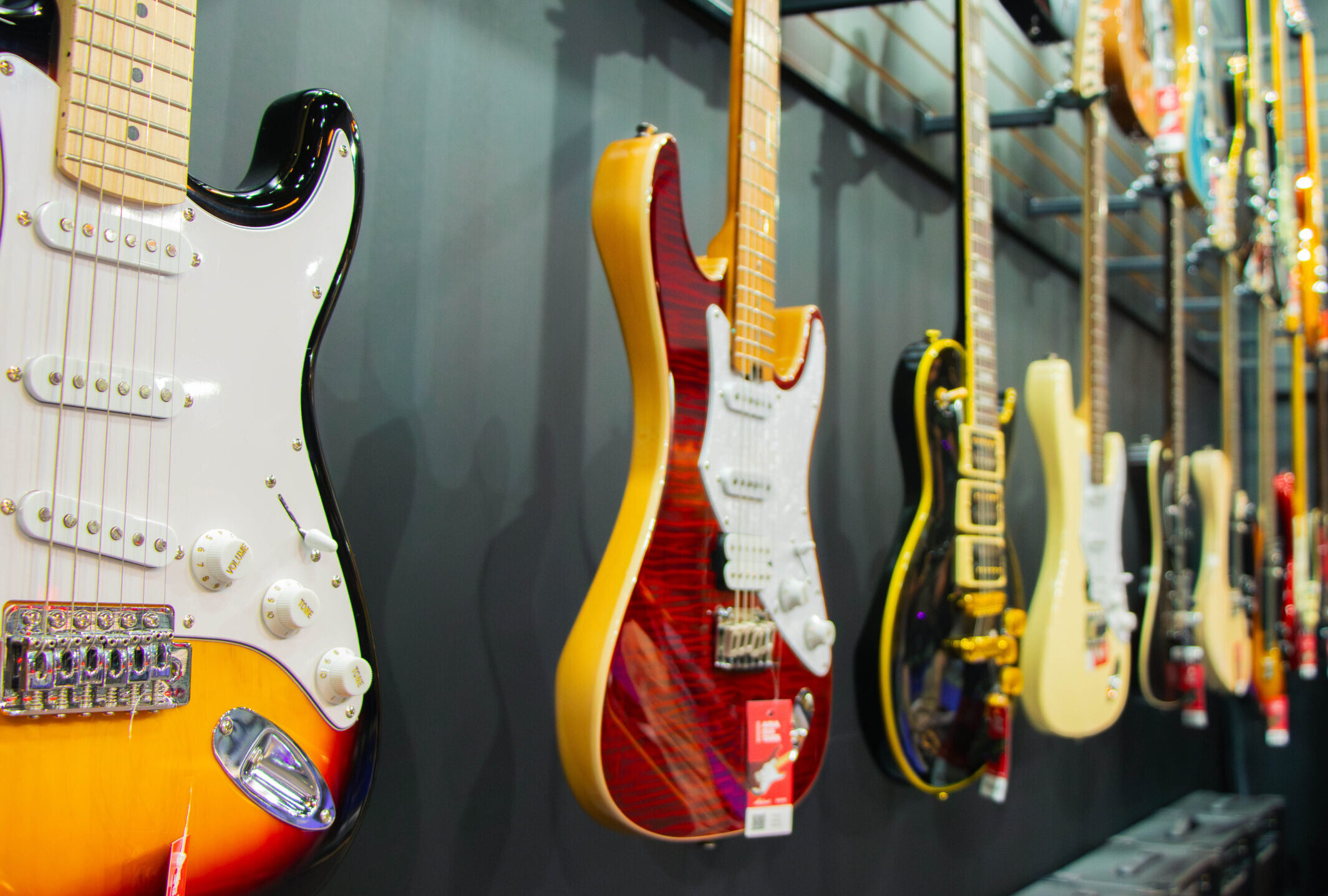 Marcas de sucesso para revenda de instrumentos musicais