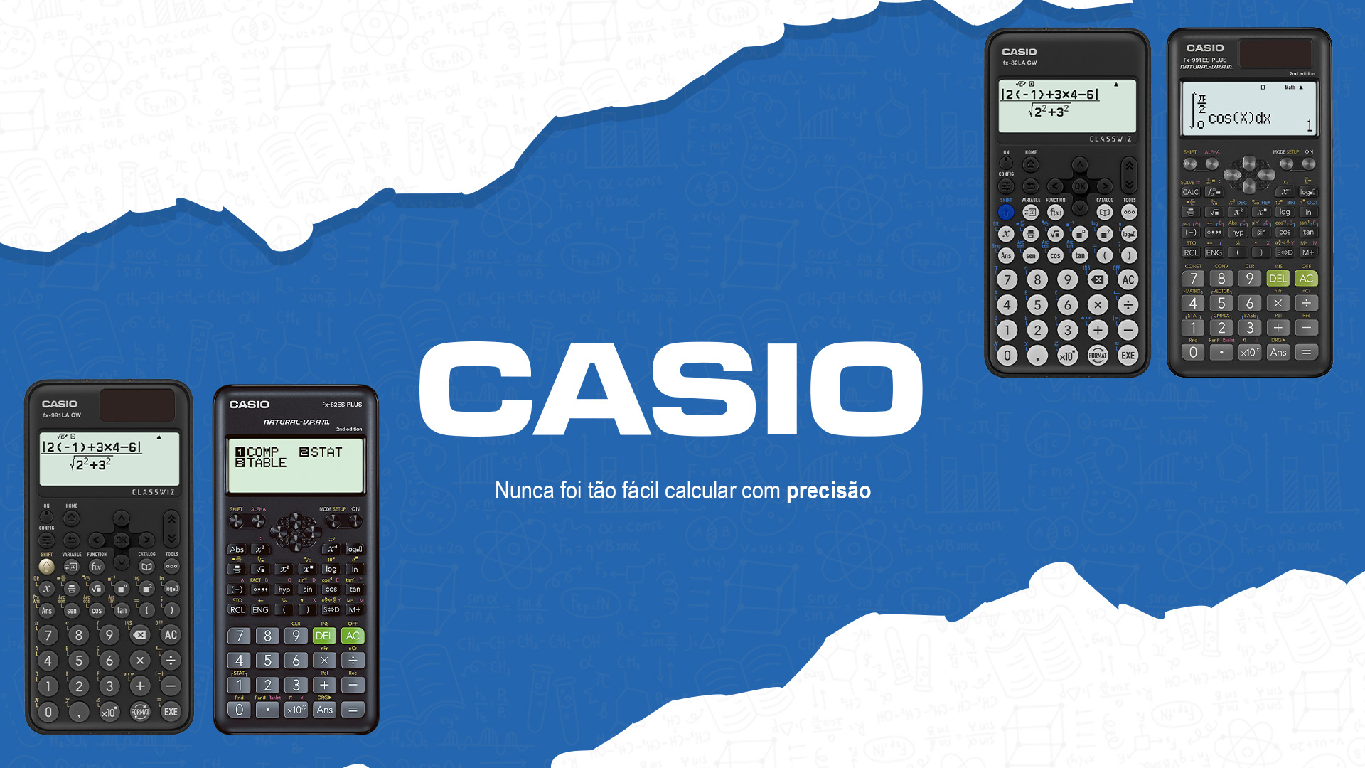 4 modelos de calculadora científica Casio para impulsionar seu negócio!